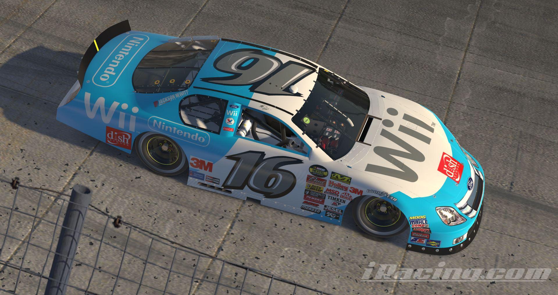 Greg Biffle #16 Wii Ford Fusion by Brandon Tregembo - Trading Paints