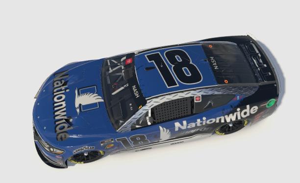 Nationwide blue on black ToyotaCamNxtgen by Gary Nash3 - Trading Paints