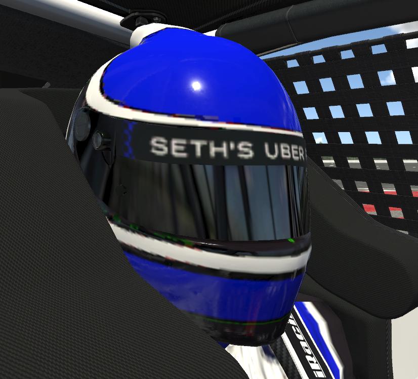 Seths Uber Rides Helmet by Seth Burciaga - Trading Paints