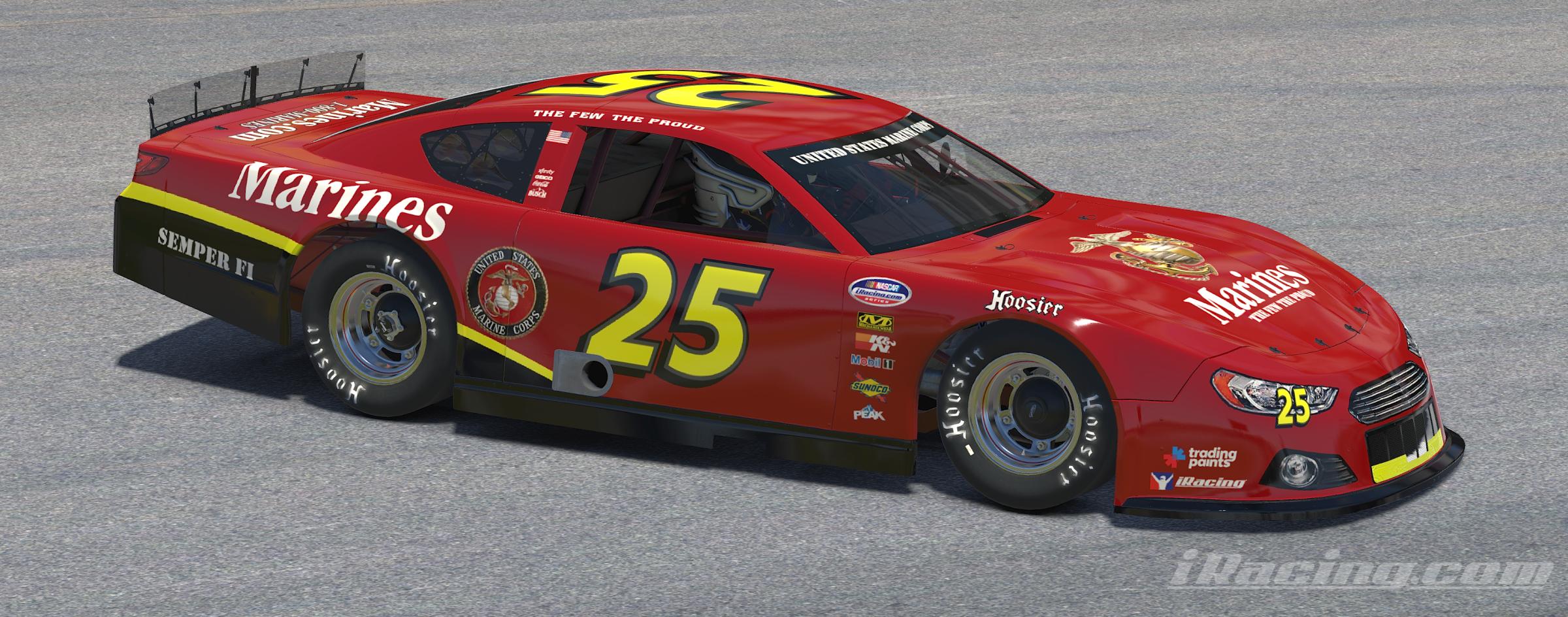 US Marines - Super Late Model by John Rubino - Trading Paints