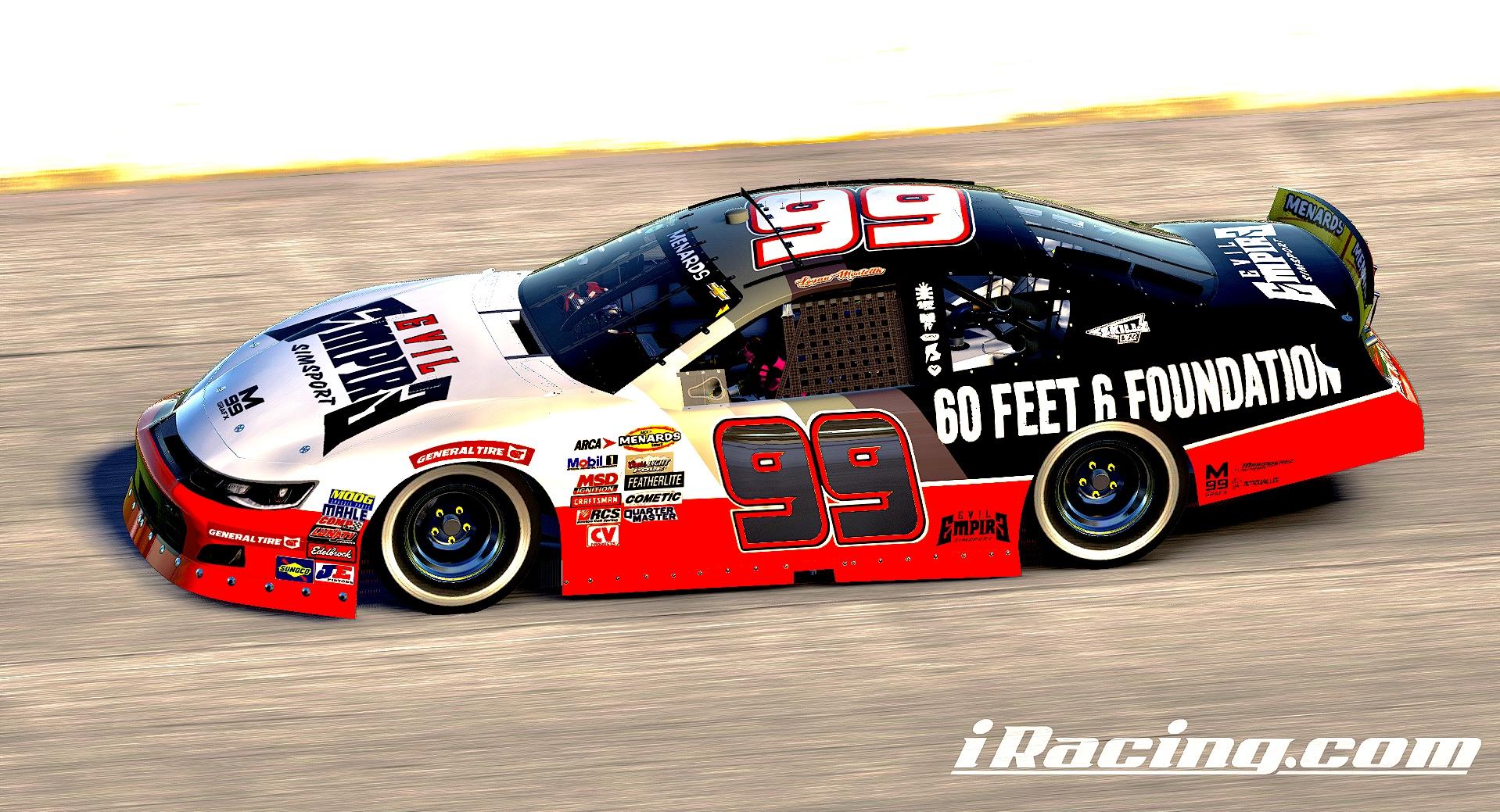 Logan DW ARCA Custom Number by Logan Monteith - Trading Paints