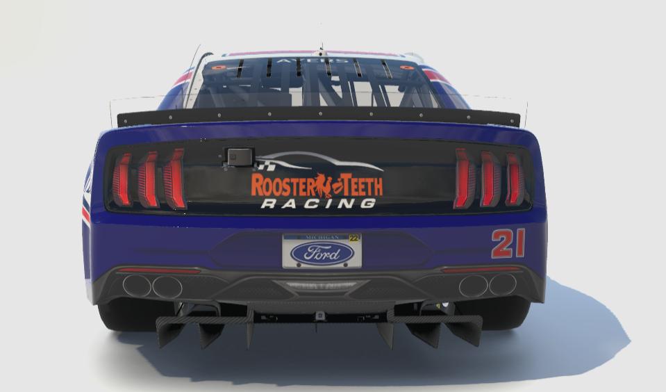 Thomas Caldwell Dairy Brand NexGen Mustang (Kyle Petty Throwback) by ...