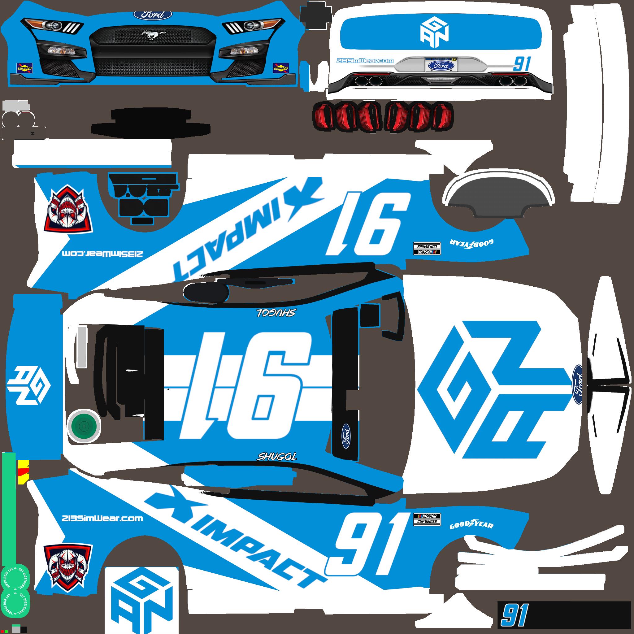 GAN 91 by Aaron D Kovnot - Trading Paints