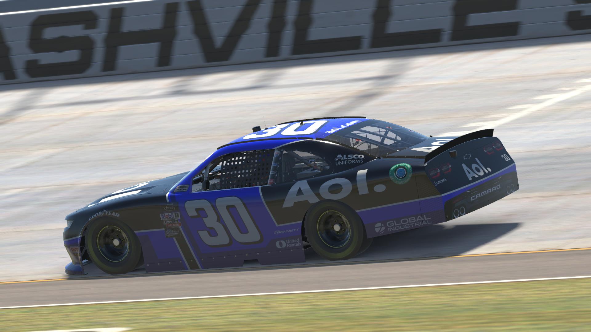 #30 AOL Richard Childress Racing Chevrolet Fict. (Sim. #) by Tyler J ...