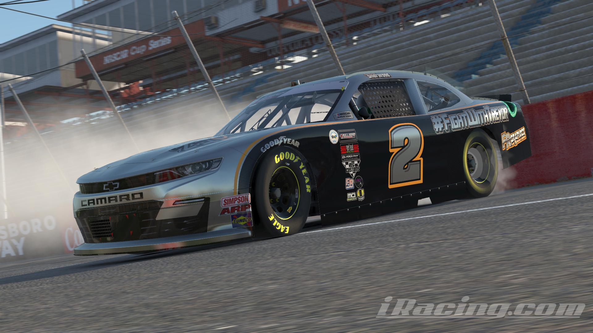 Robert Sherwood 2022 Throwback FSRL Chevrolet Camaro by Jason Furqueron ...