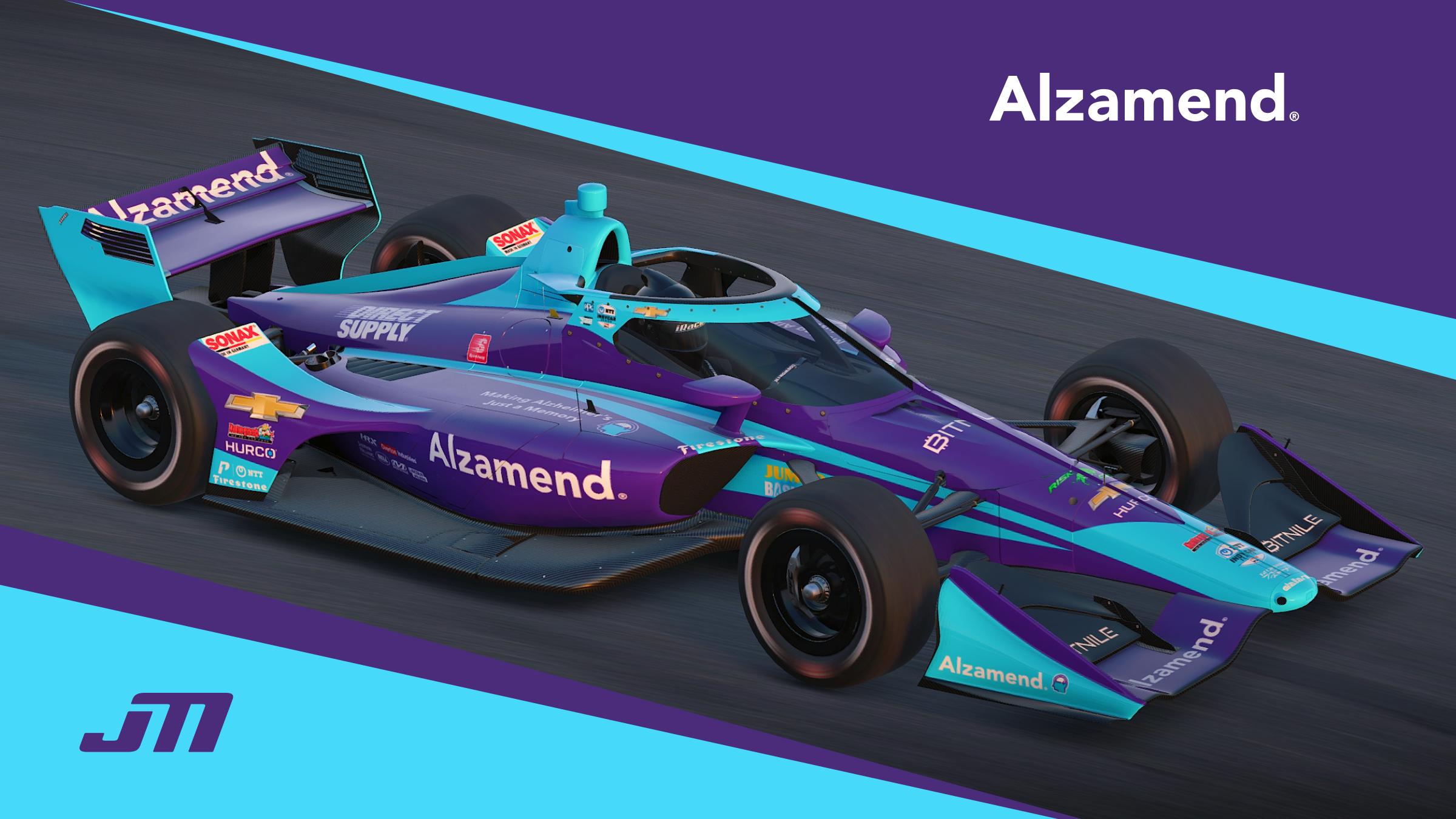 2022 Rinus Veekay Alzamend IndyCar by Jeff McKeand - Trading Paints