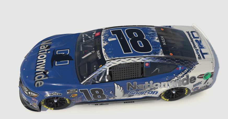 Nationwide Blue ice ToyotaCamNxtgen by Gary Nash3 - Trading Paints