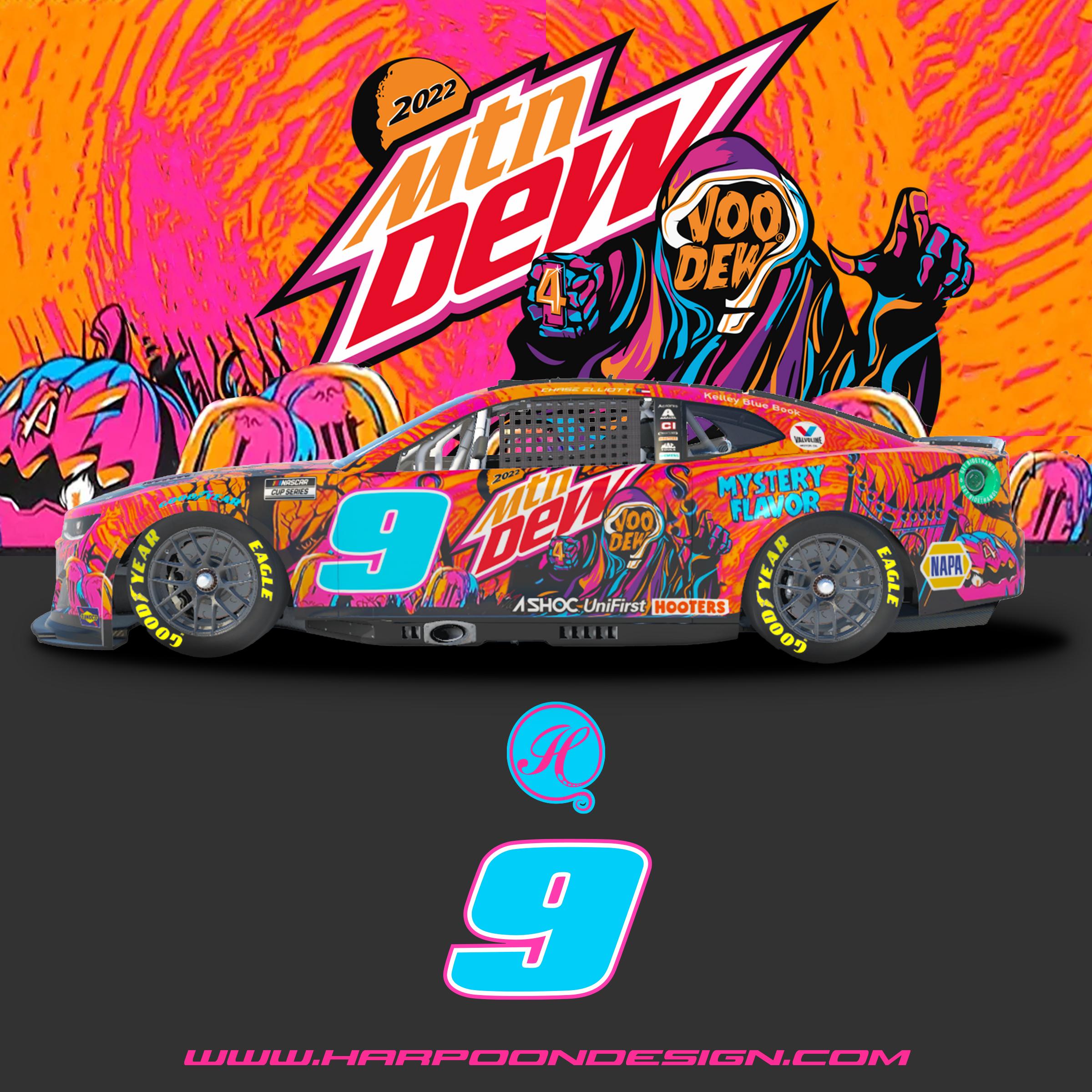 2022 Chase Elliott Mt. Dew VooDew Camaro No Num by Brantley Roden ...