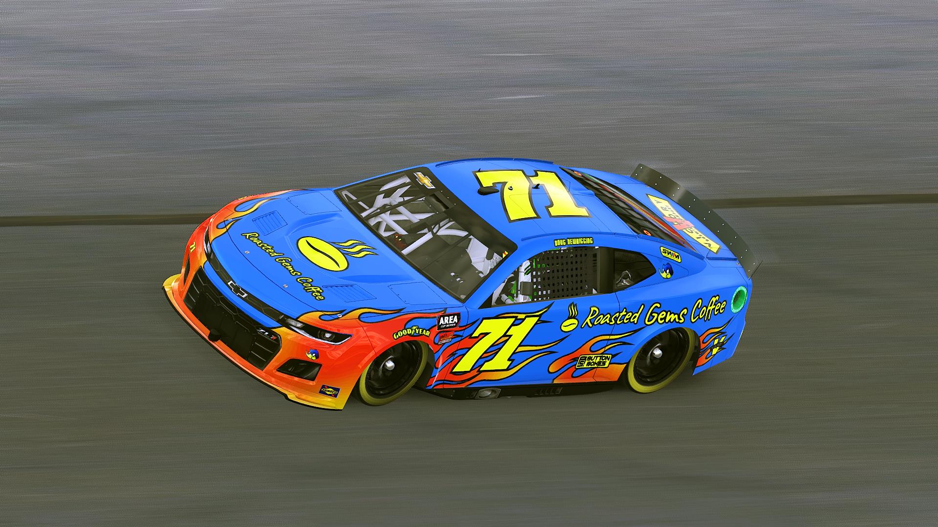 Doug Newbigging - #71 Roasted Gems Coffee Scheme for AREA Cup SEries by ...