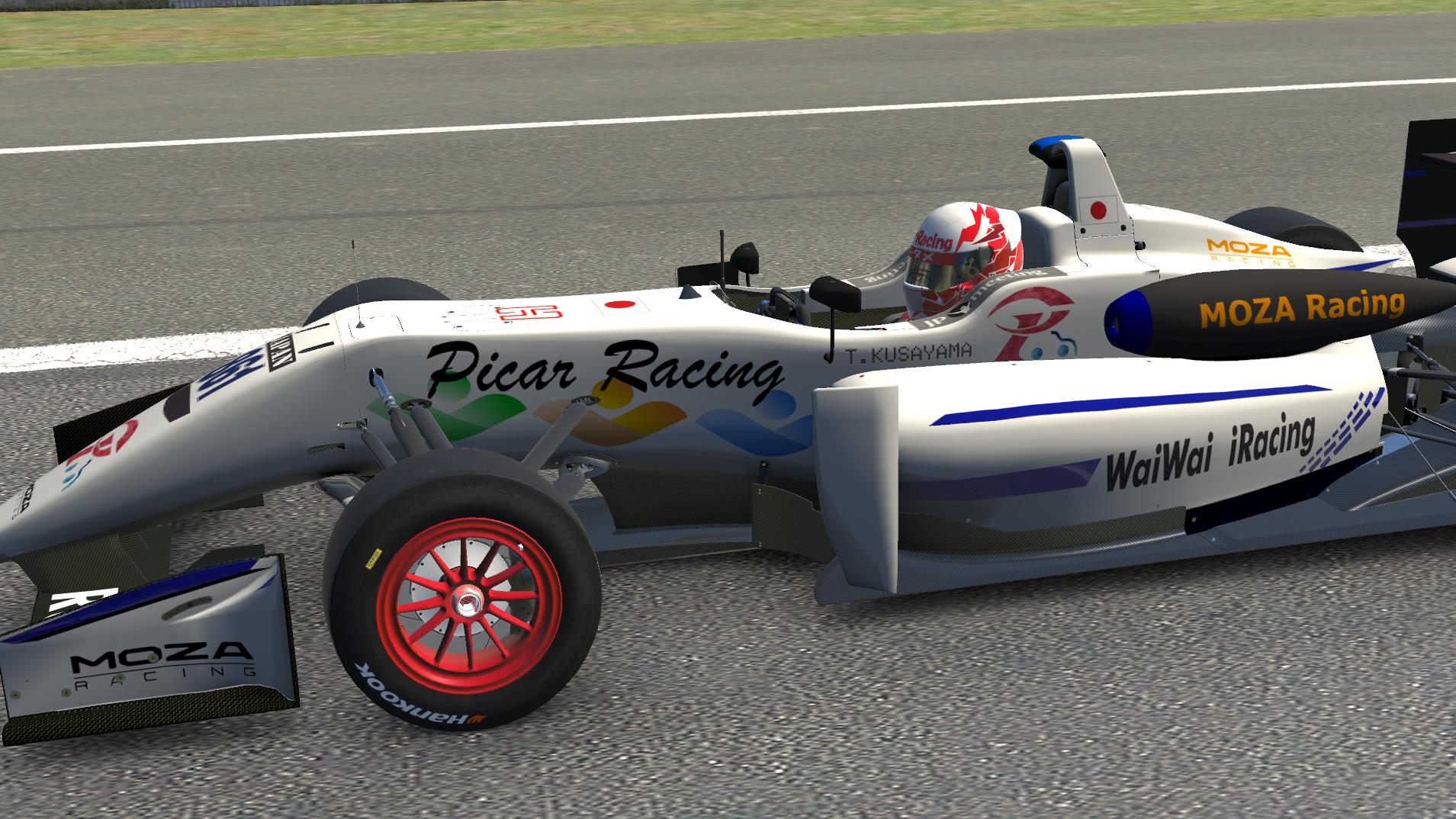 PicarRacing Dallara F3 MOZA for Hoppy by Takeshi Taniguchi - Trading Paints