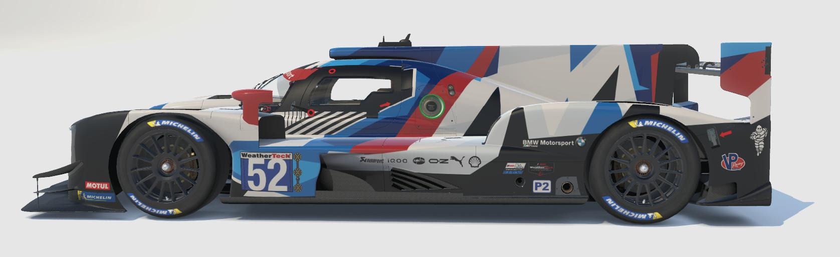 BMW V8 LMDh inspired LMP2 [IMSA DECALS] by Rolf H. - Trading Paints