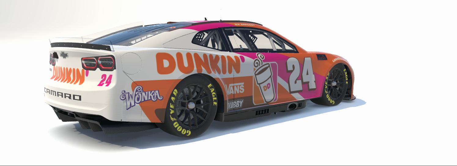 Dunkin Next Gen Camaro by Alec Kennett - Trading Paints