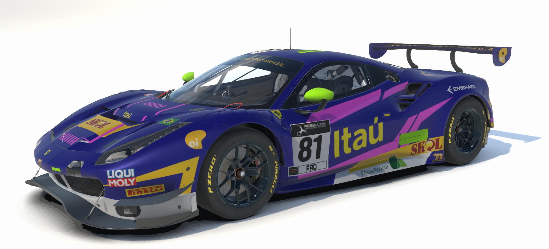 RP MOTORSPORT BRAZIL GT3 EVO 2022 by Pieter Cuypers - Trading Paints