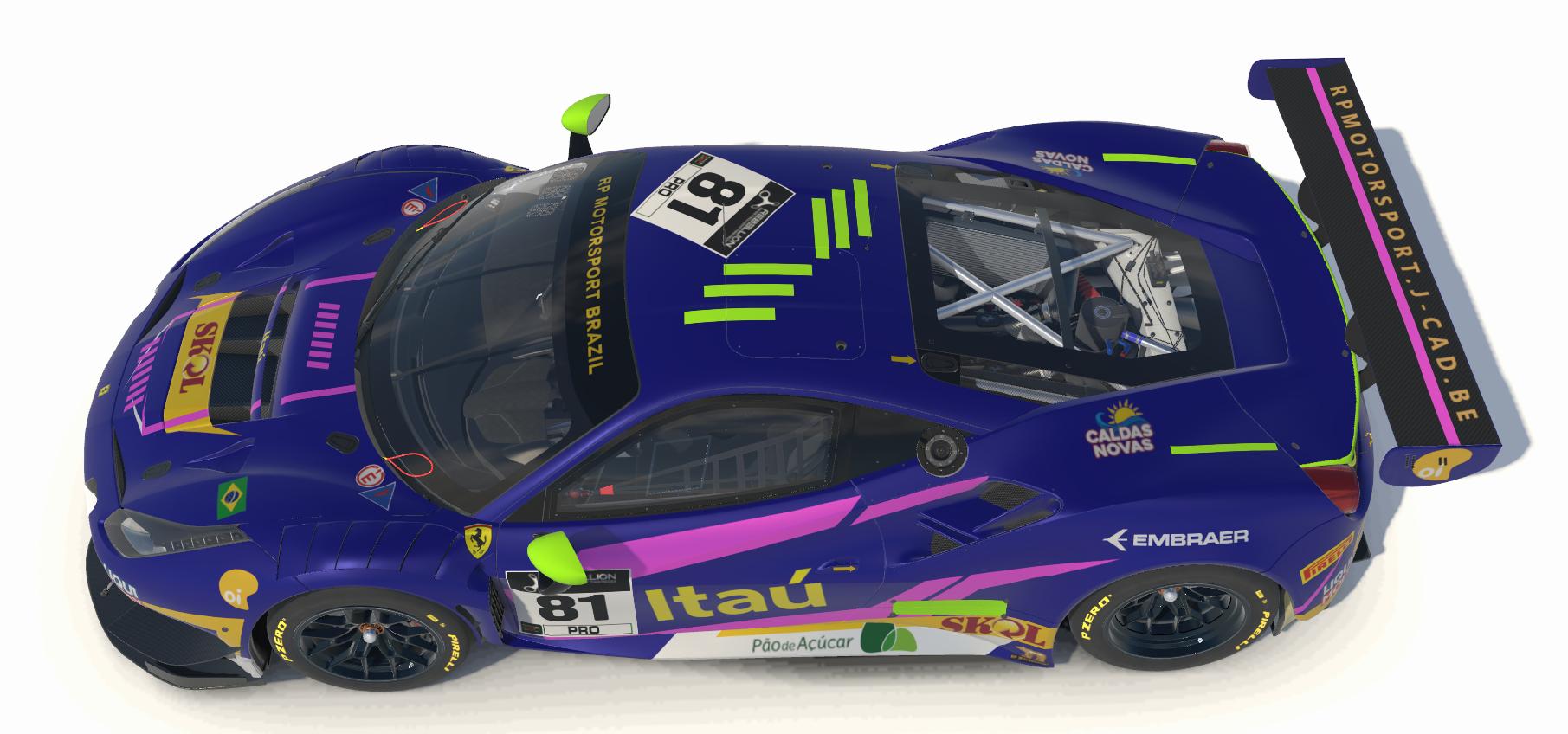RP MOTORSPORT BRAZIL GT3 EVO 2022 by Pieter Cuypers - Trading Paints