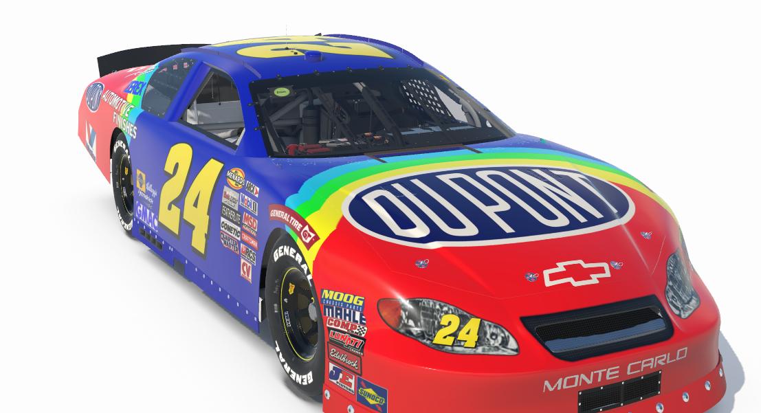 Jeff Gordon #24 Dupont Rainbow Chevrolet Camaro **Custom** by Gary G ...