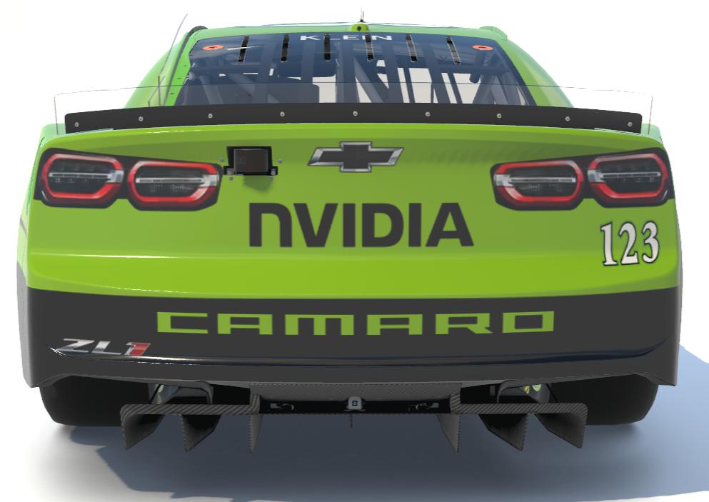 NASCAR Cup Series Next Gen Camaro - NVIDIA - Green & Black by Jacob ...