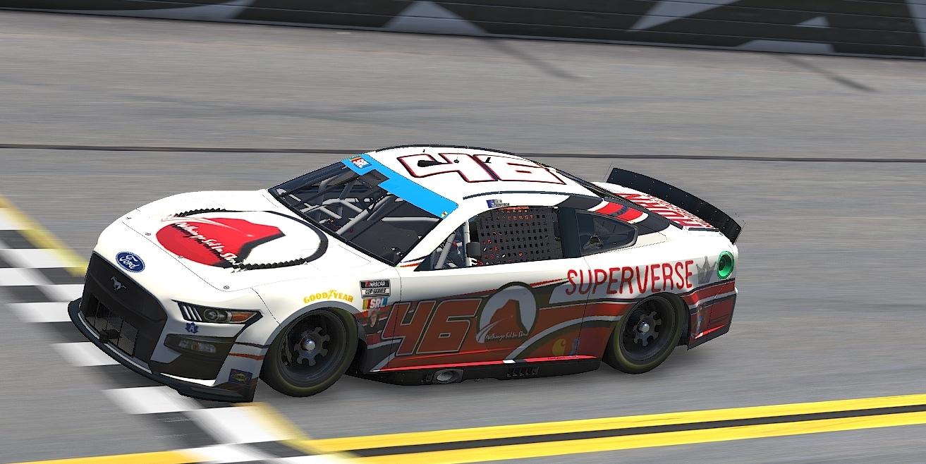 Superverse Next Gen FordMustang (White Alt Color)(Custom Number) (SRL ...