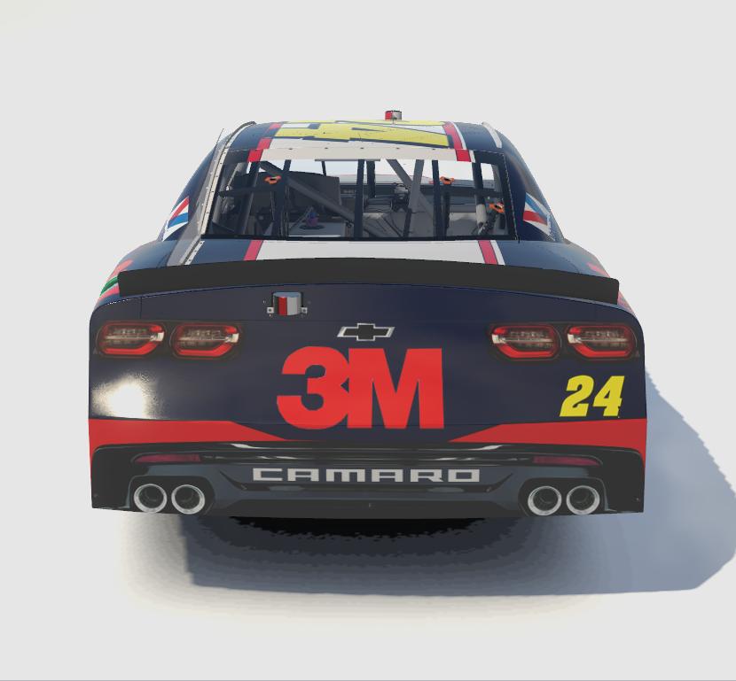 Chevrolet Camaro Class B 2019 jeff gordon 24 blue tga by Roger S ...