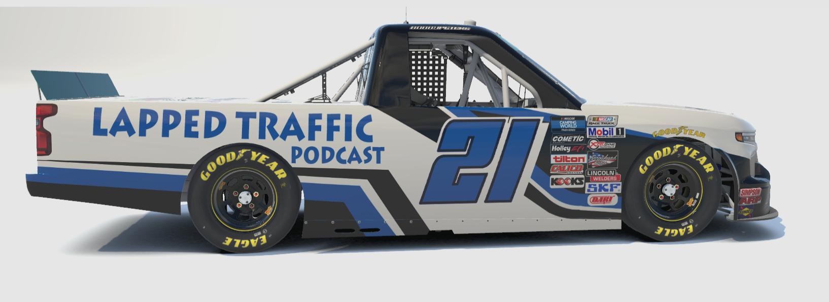 Bobby Peters Lapped Traffic Podcast Silverado by Steven Ayers Jr - Trading Paints