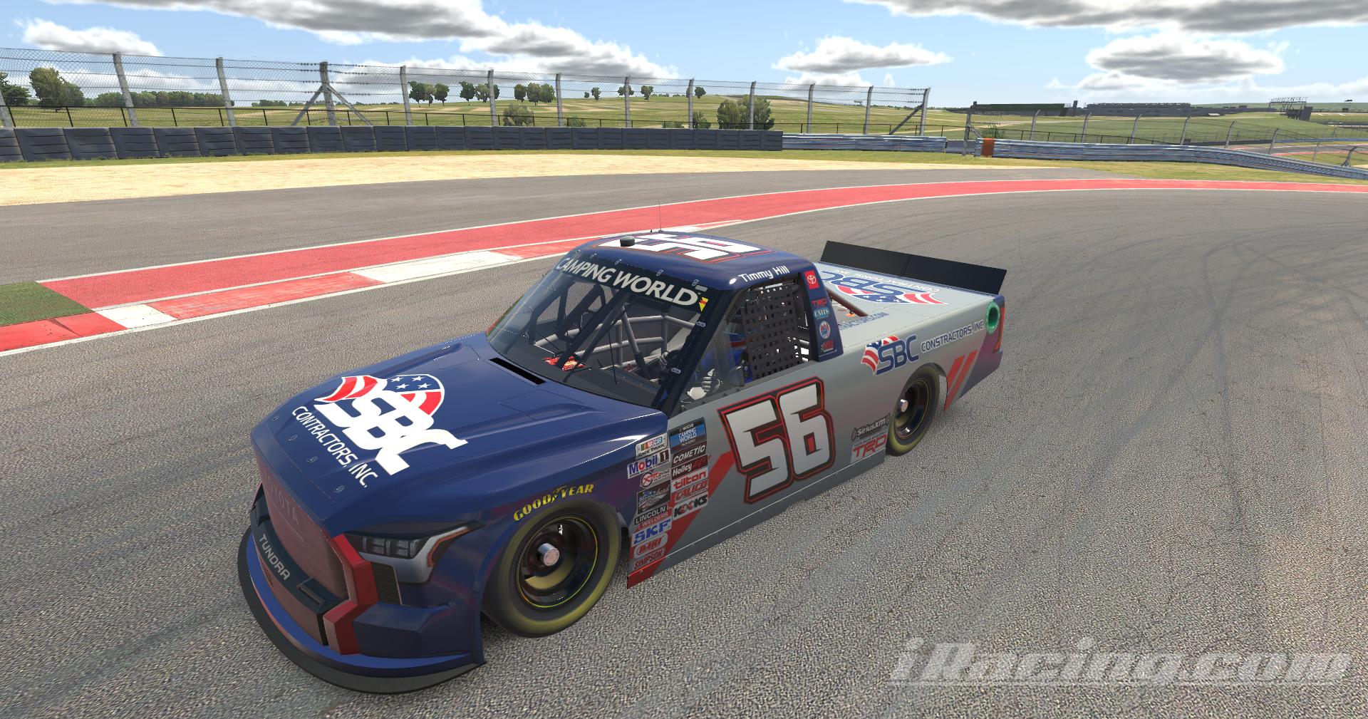 Timmy Hill 2022 SBC Constructors Inc With Number by Martin Roberg ...