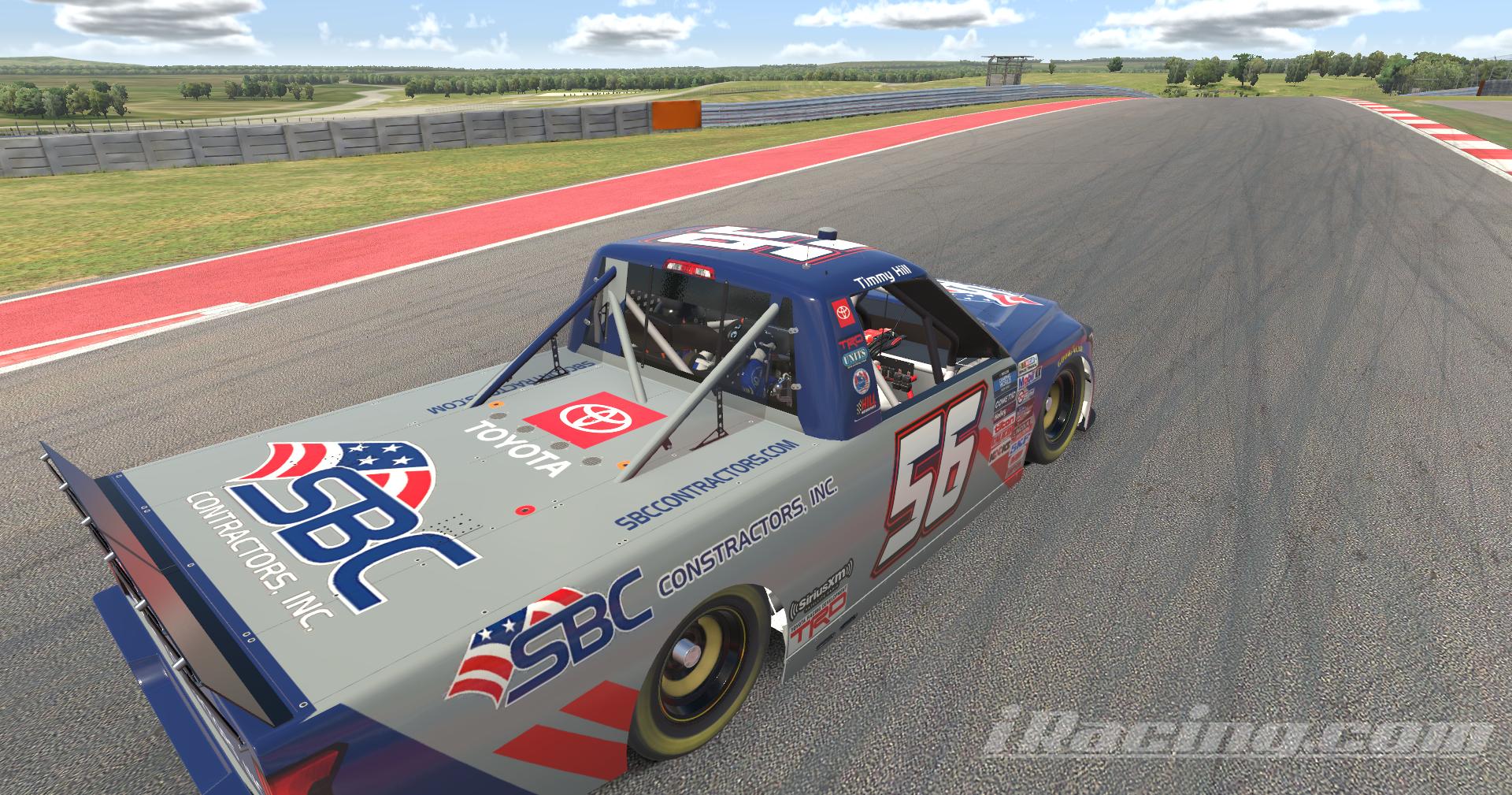 Timmy Hill 2022 SBC Constructors Inc With Number by Martin Roberg ...