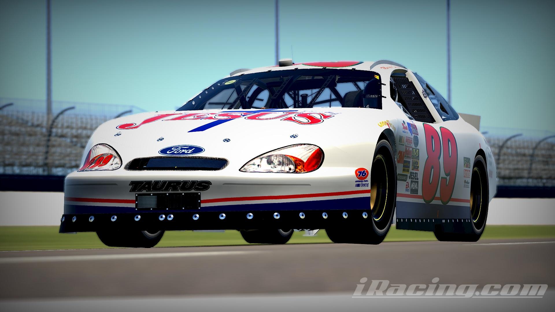 #89 Morgan Shepherd 2003 Racing with Jesus Ford Taurus by Christian ...