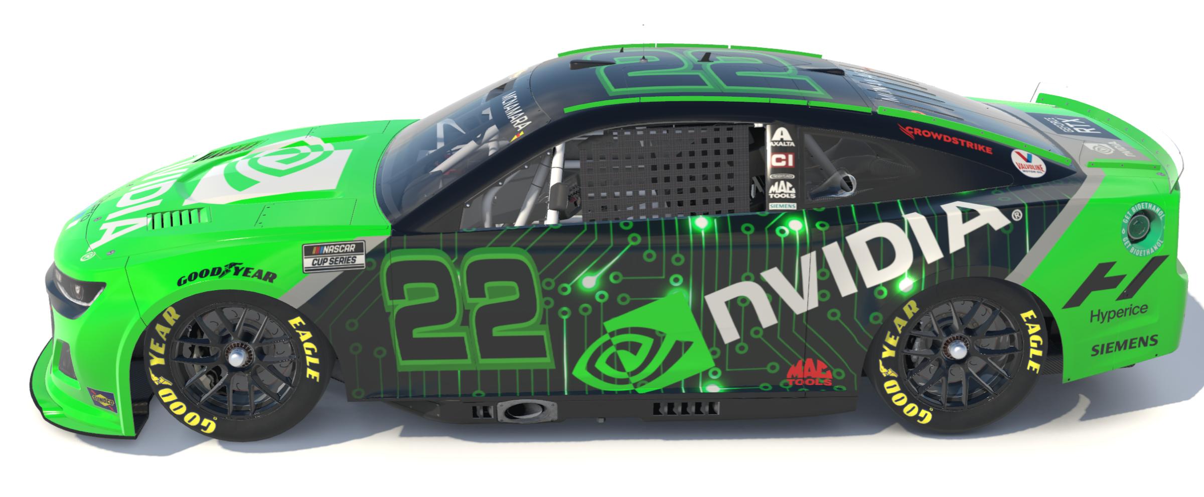 Next Gen Chevrolet Camaro ZL1 Team nVIDIA 2022 by Johnny McNamara ...
