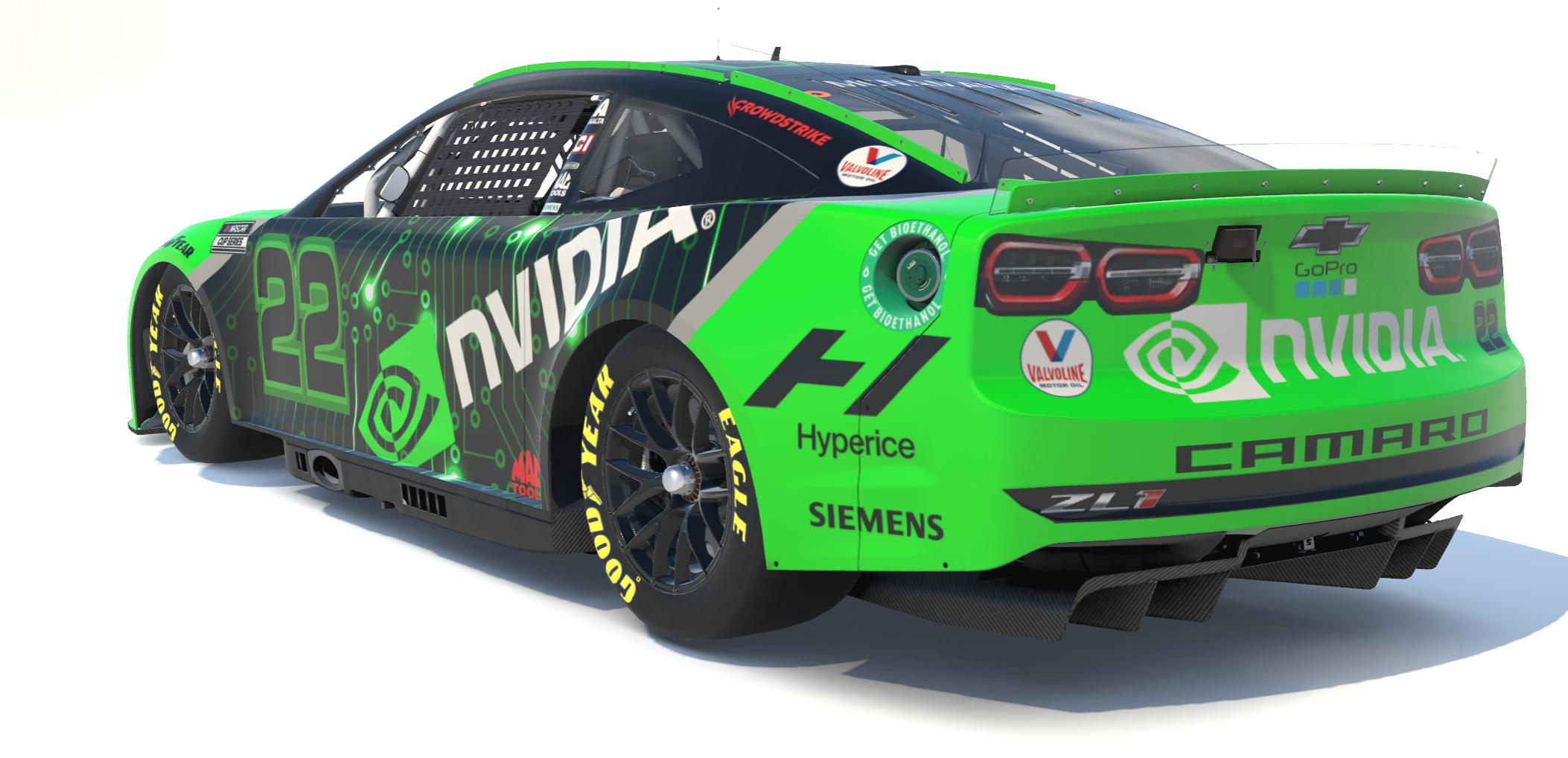 Next Gen Chevrolet Camaro ZL1 Team nVIDIA 2022 by Johnny McNamara ...