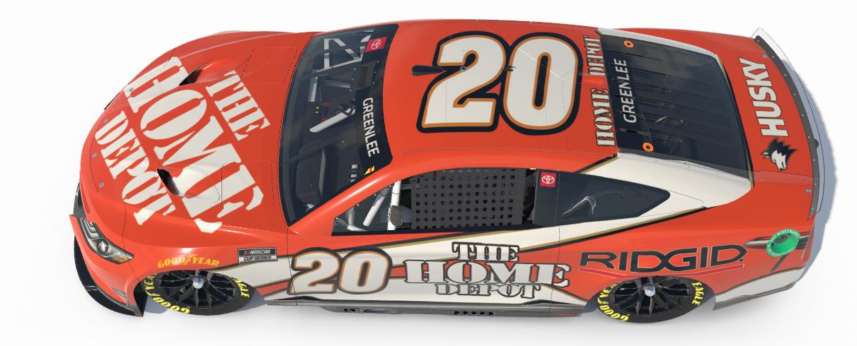 Ridgid Home Depot Throwback Toyota Camry by Gary G. - Trading Paints