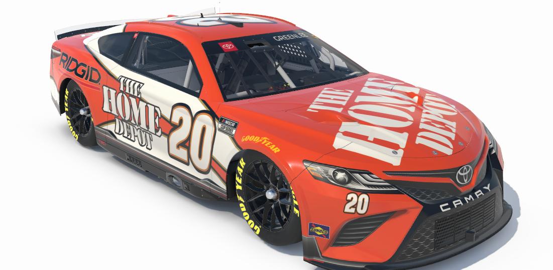 Ridgid Home Depot Throwback Toyota Camry by Gary G. - Trading Paints