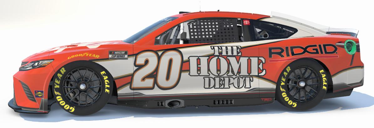 Ridgid Home Depot Throwback Toyota Camry by Gary G. - Trading Paints