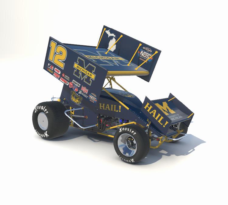 University of Michigan - 410 by Brent Bartholomew - Trading Paints