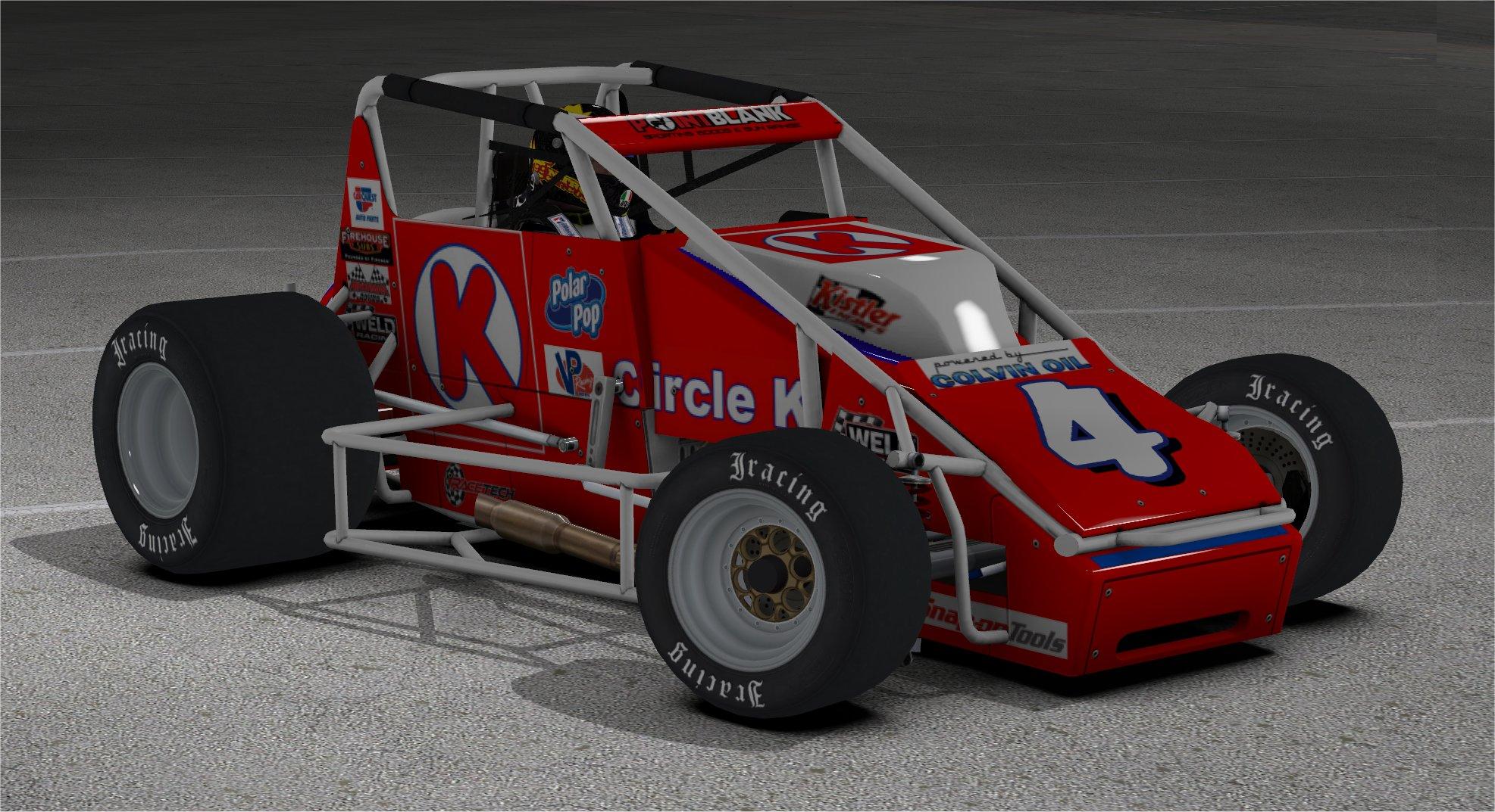 circleKsprintcar.tga by Ritch Blake - Trading Paints