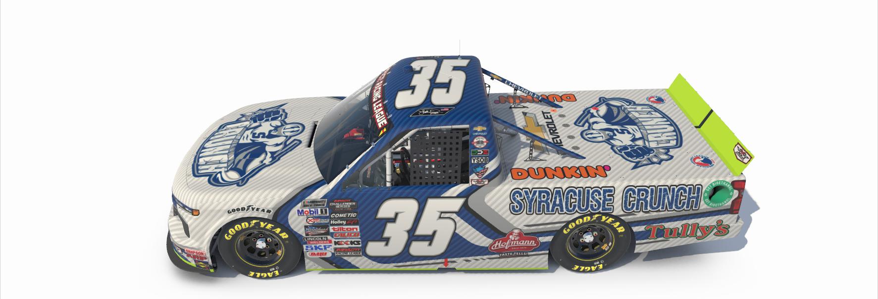 Syracuse Crunch #35 JDJ Motorsports Silverado by Domenic Previte ...