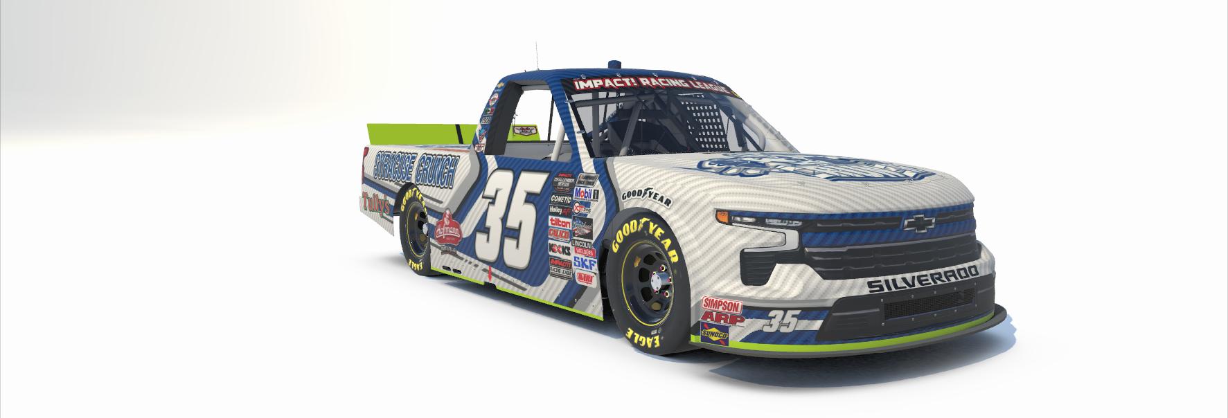 Syracuse Crunch #35 JDJ Motorsports Silverado by Domenic Previte ...