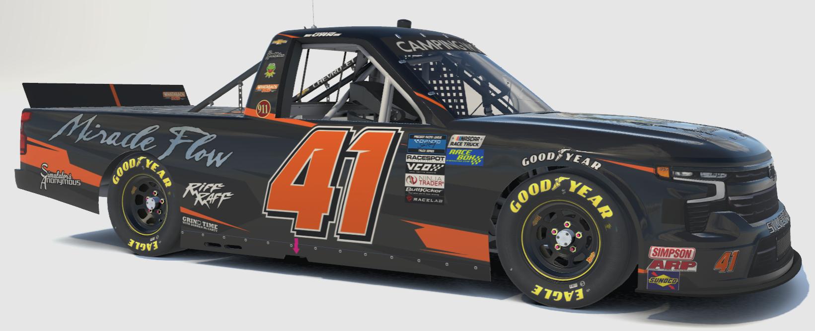 Miracle Flow Chevrolet Silverado - Headless Horseman Edition (Numbers ...