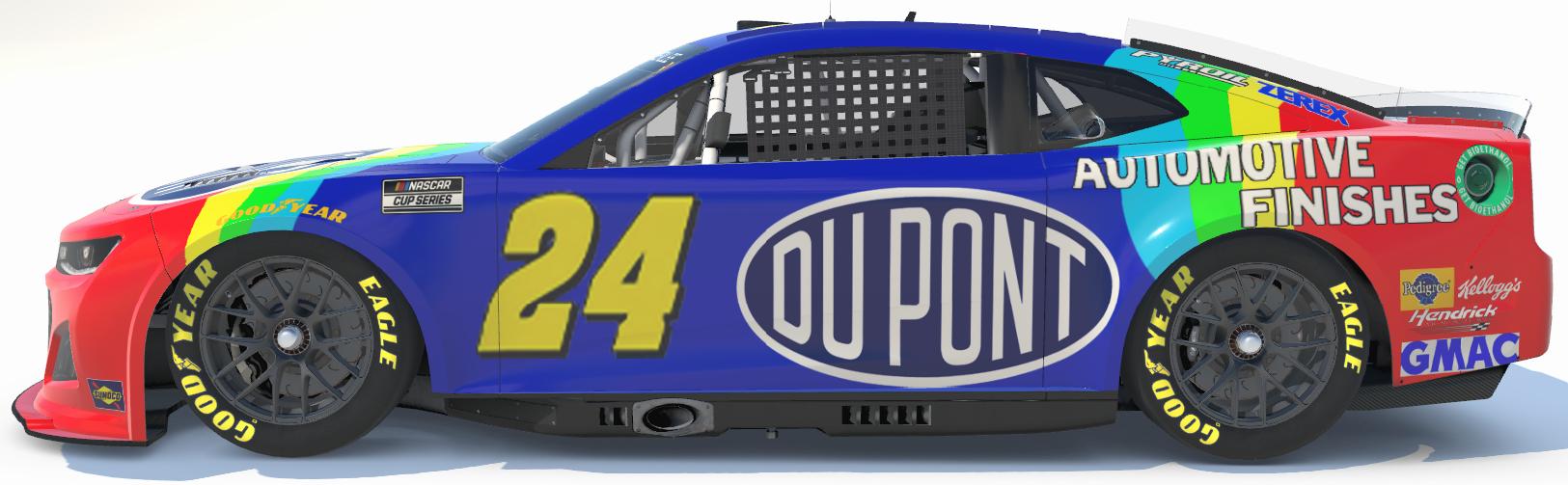 Dupont Chevrolet Camaro Throwback by Gary G. - Trading Paints