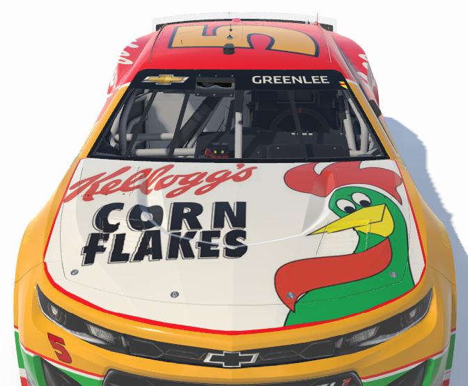 Terry Labonte #5 Kellogs Corn Flakes Throwback Chevrolet Camaro ZL1 by ...