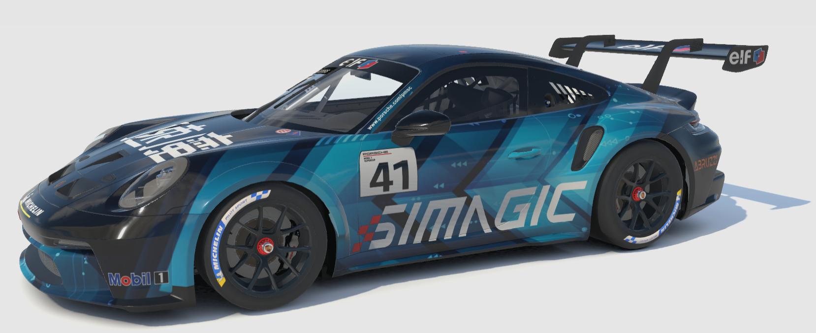 Porsche GT3 Cup Simagic by Jamie McGuiness - Trading Paints