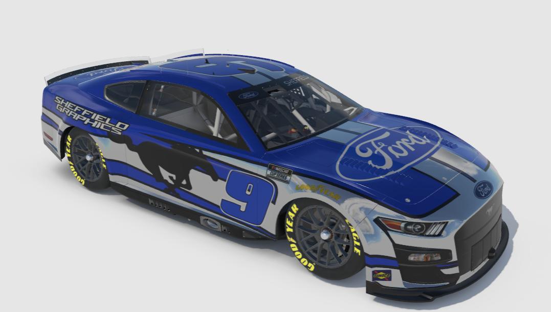 Travis Mustang 2022 by Michael Sheffield - Trading Paints