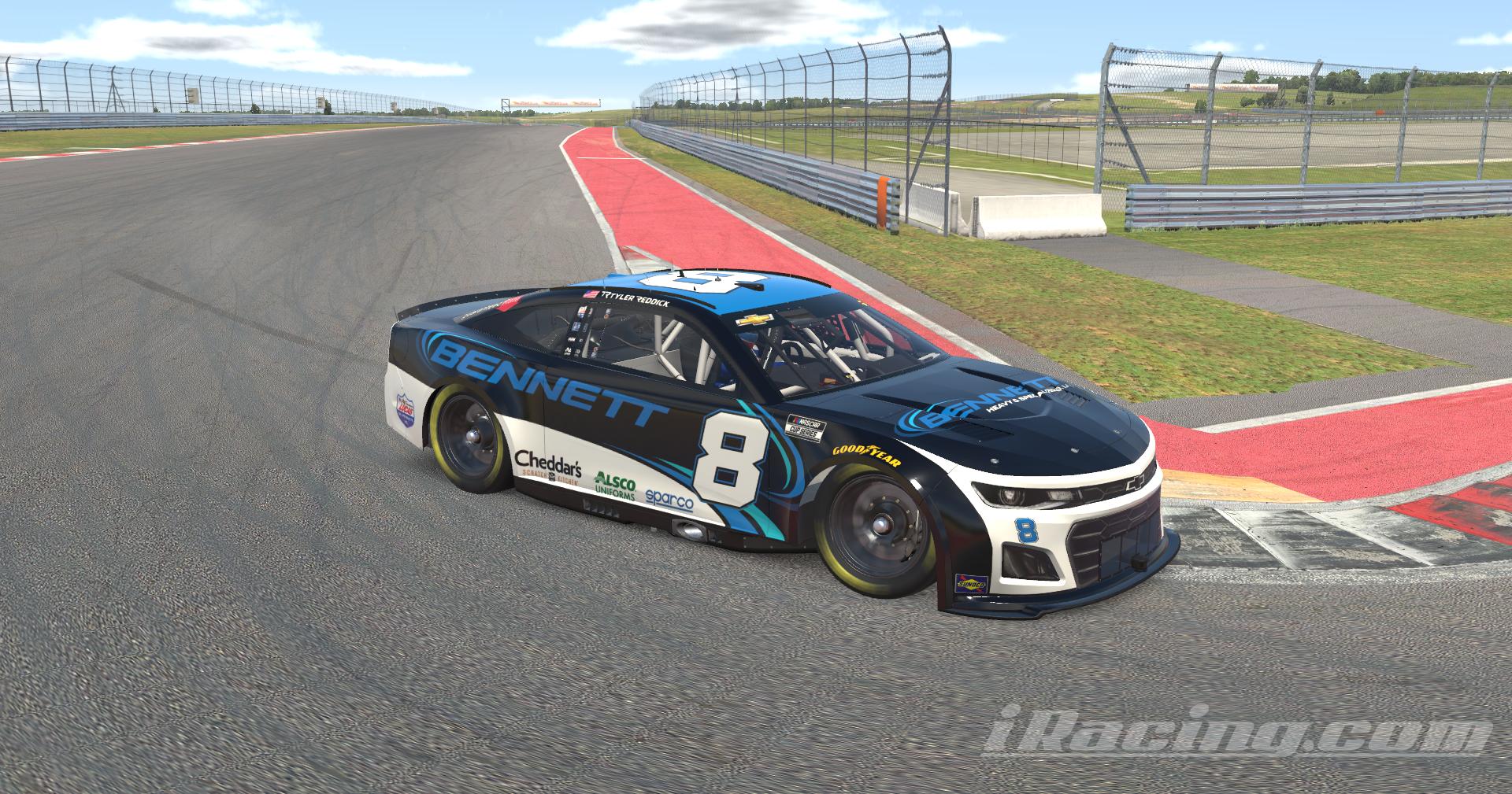 Tyler Reddick 2022 Bennett Concept With Number by Martin Roberg ...