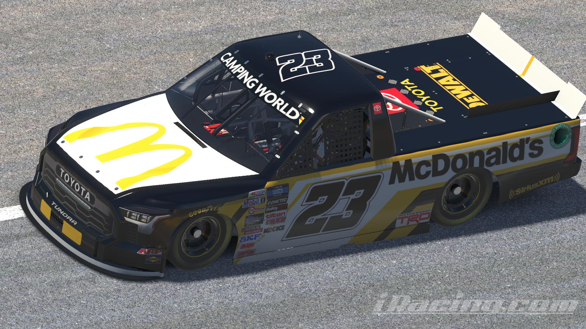 Fictional McDonalds Tundra - Custom # by Emmanuel Santiago - Trading Paints