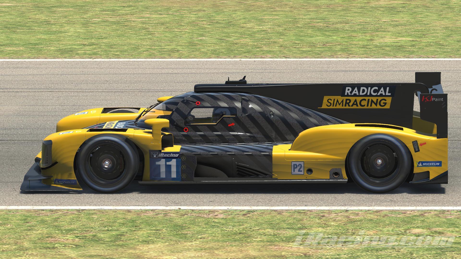 Radical SimRacing P217 by Kimber Jansen - Trading Paints