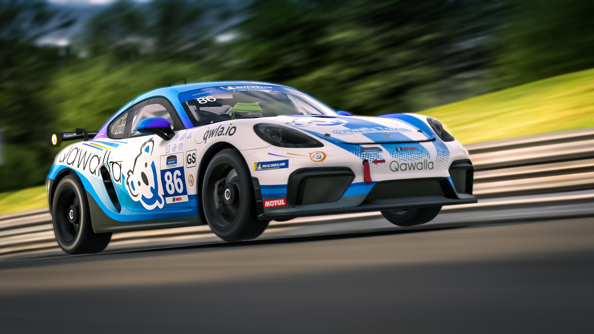 Qawalla Team car white by Alex B. - Trading Paints