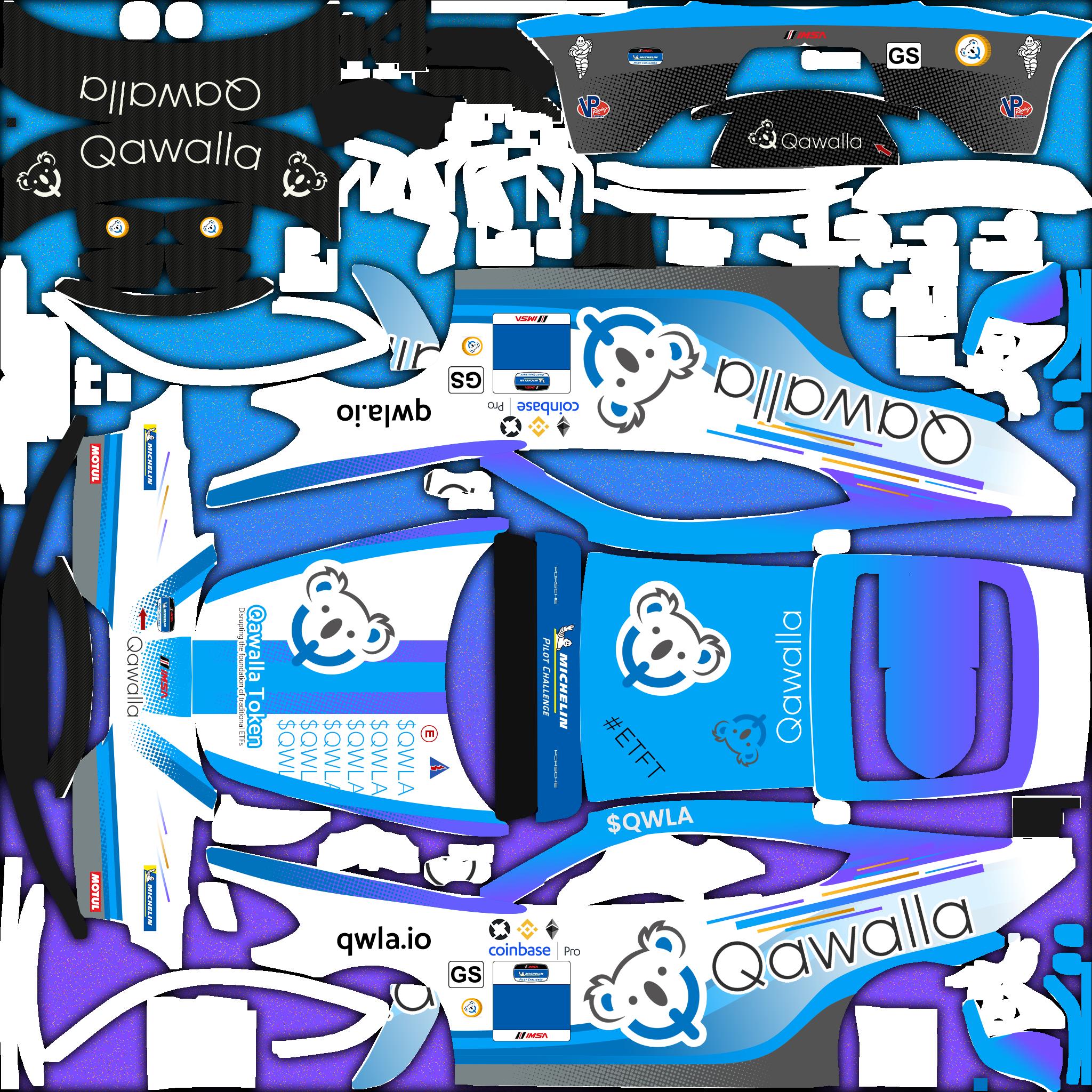 Qawalla Team car white by Alex B. - Trading Paints