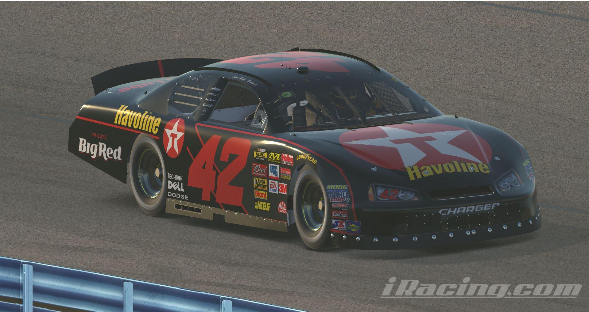 Juan Pablo Montoya’s #42 Havoline Dodge by Brandon Tregembo - Trading ...