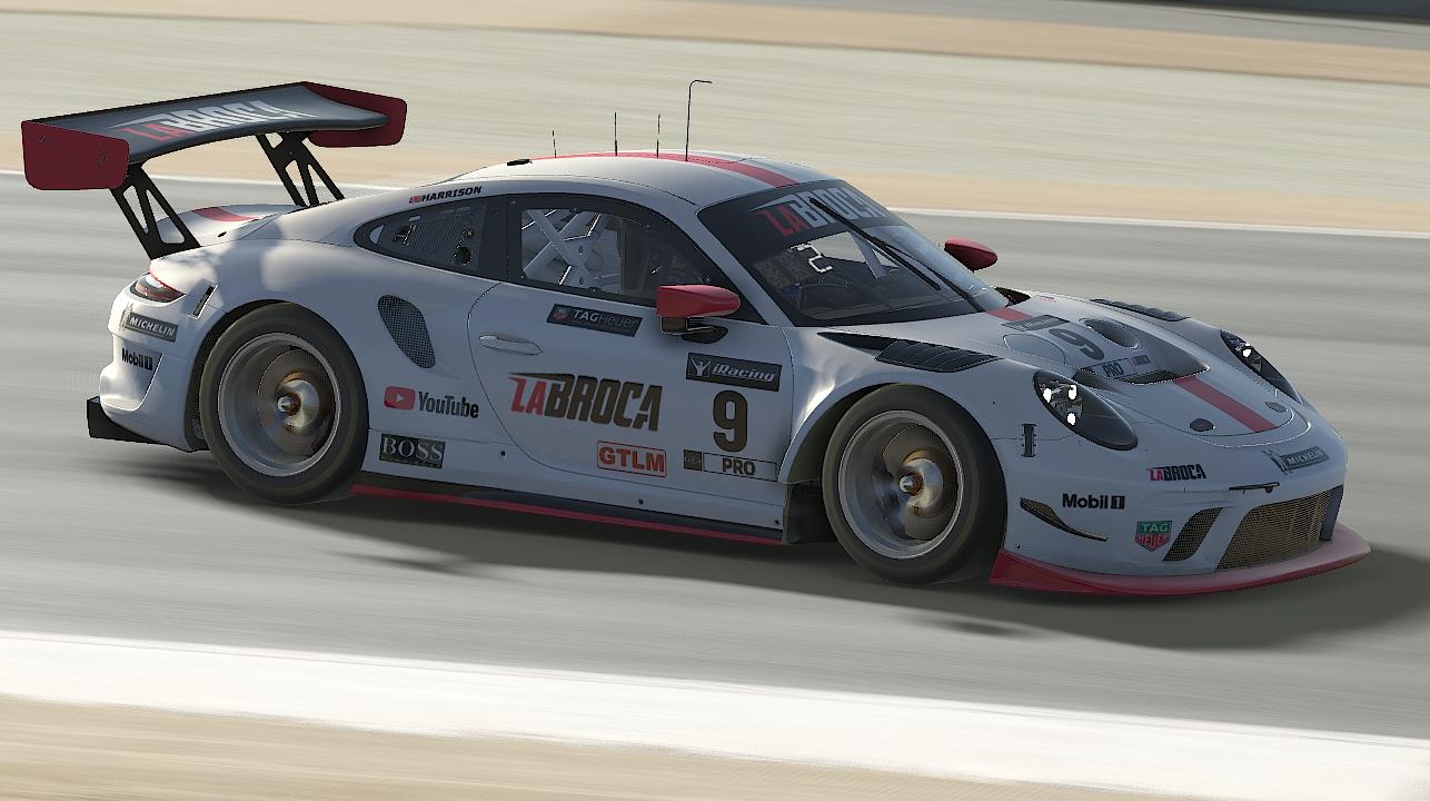 La Broca x Porsche GTE 2019 by Ben R Harrison - Trading Paints