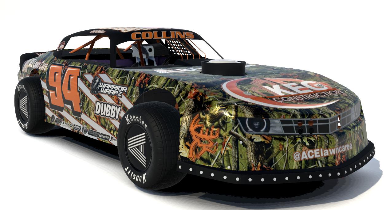 Colt Collins #94 - Dirt Street Stock - ACE Lawn Care / KEG / Dubby by ...