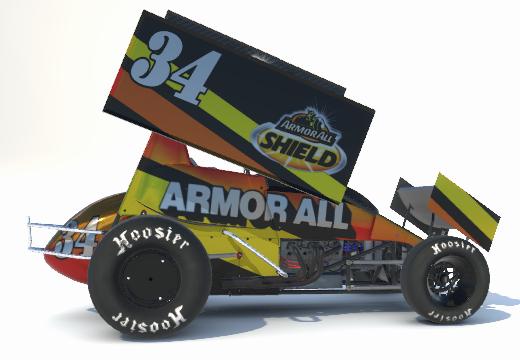 ARMOR All Sprint Car by B Jim Johnson - Trading Paints