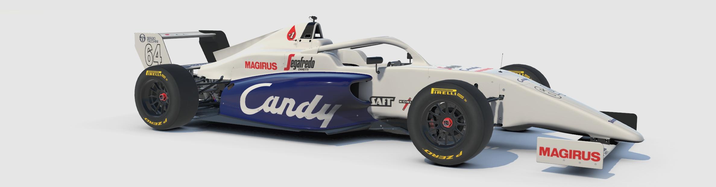 Adesivi F1 Senna 1986 Toleman TG184 Hart Turbo F1 Segafredo 3° British ...